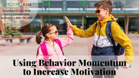 Using Behavior Momentum to Increase Motivation l TEAM 4 Kids